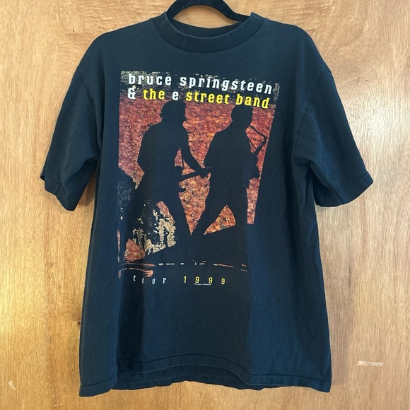 Vintage | Shirts | Vintage 999 Bruce Springsteen And The E Street Band ...